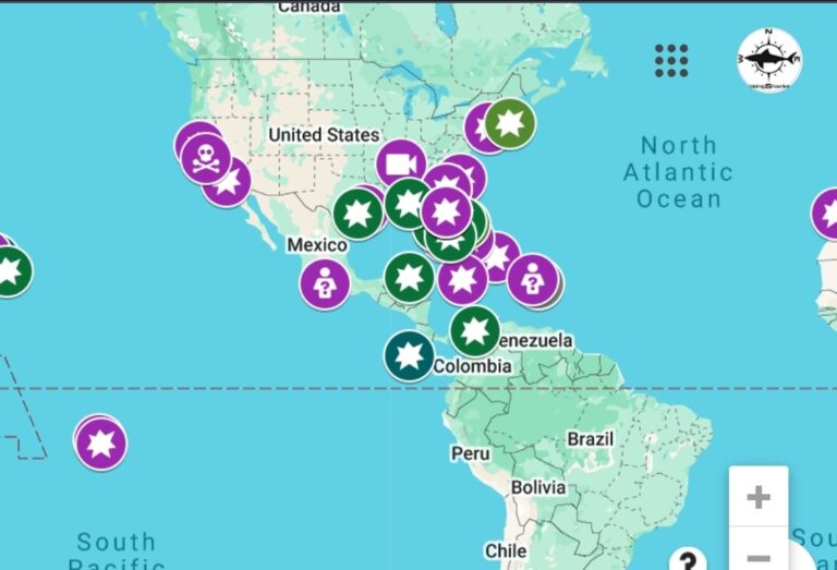 2026 Shark Attack Map • Tracking Sharks